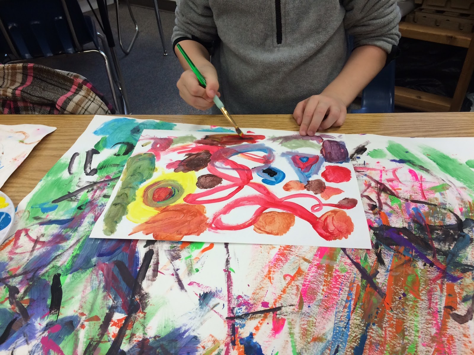 Make A Mark: Kandinsky Inspired Abstract Painting