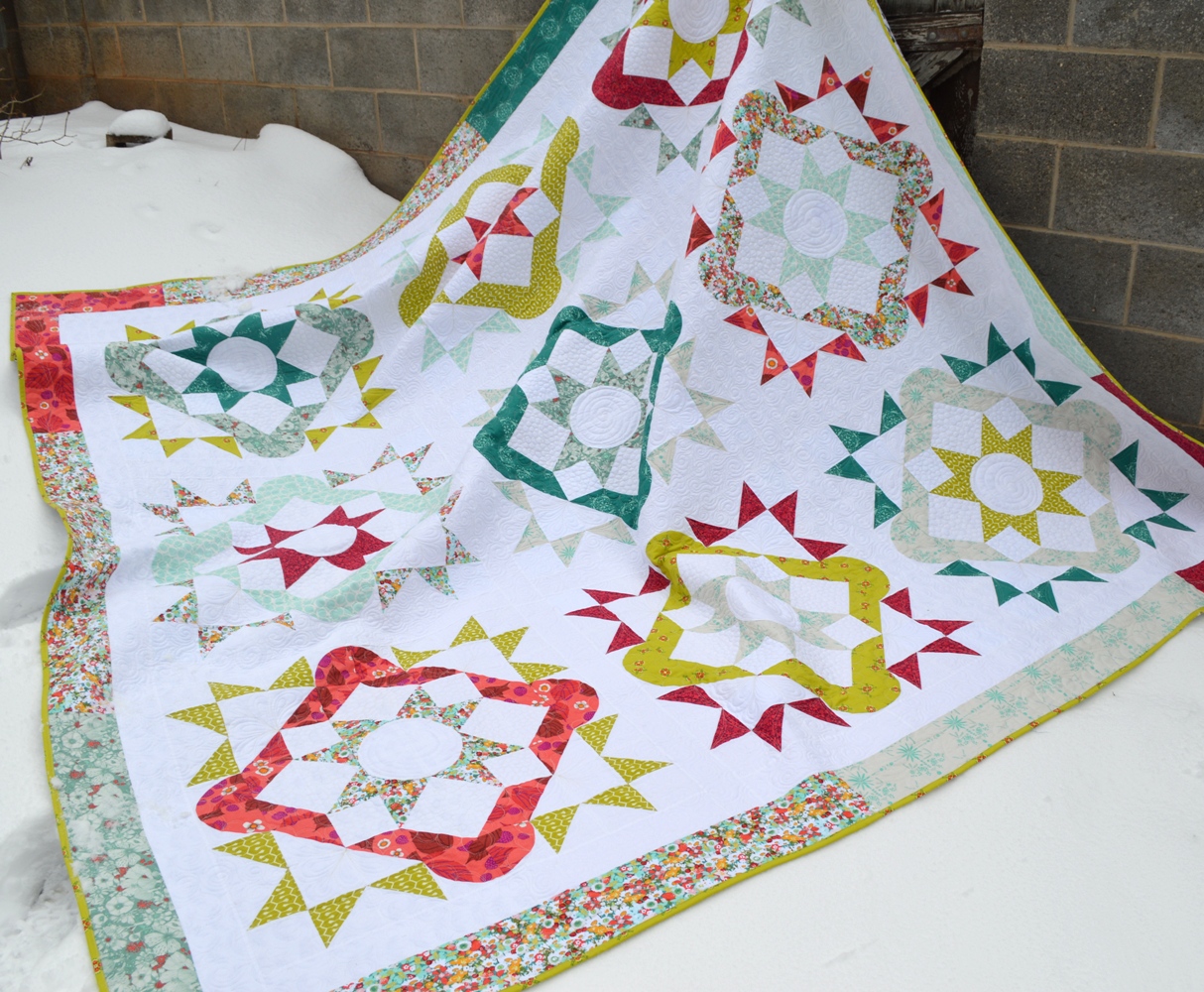 Happy Quilting: Summer Solstice Finished!!! (in winter ;)