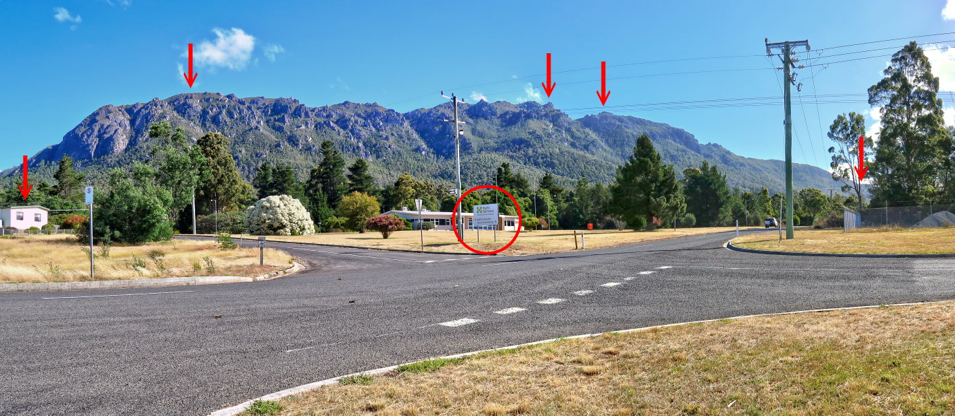 Mountains: Mt Roland, Mt Vandyke, Mt Claude Lookout, Tas, Australia