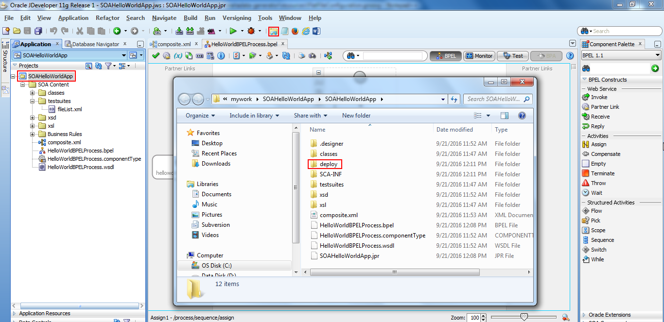 Oracle Identity Manager Academy: SOA - Hello World SOA Composite ...