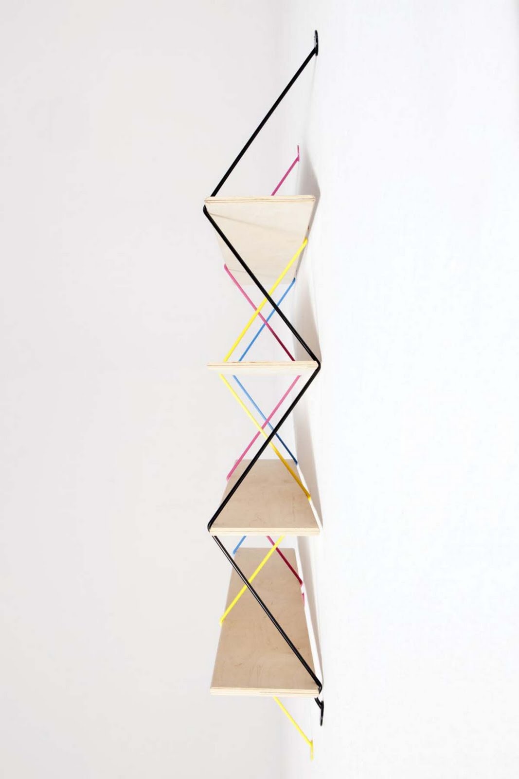 Creative Modular Shelving System, the Serpent Shelves by Bashko Trybek