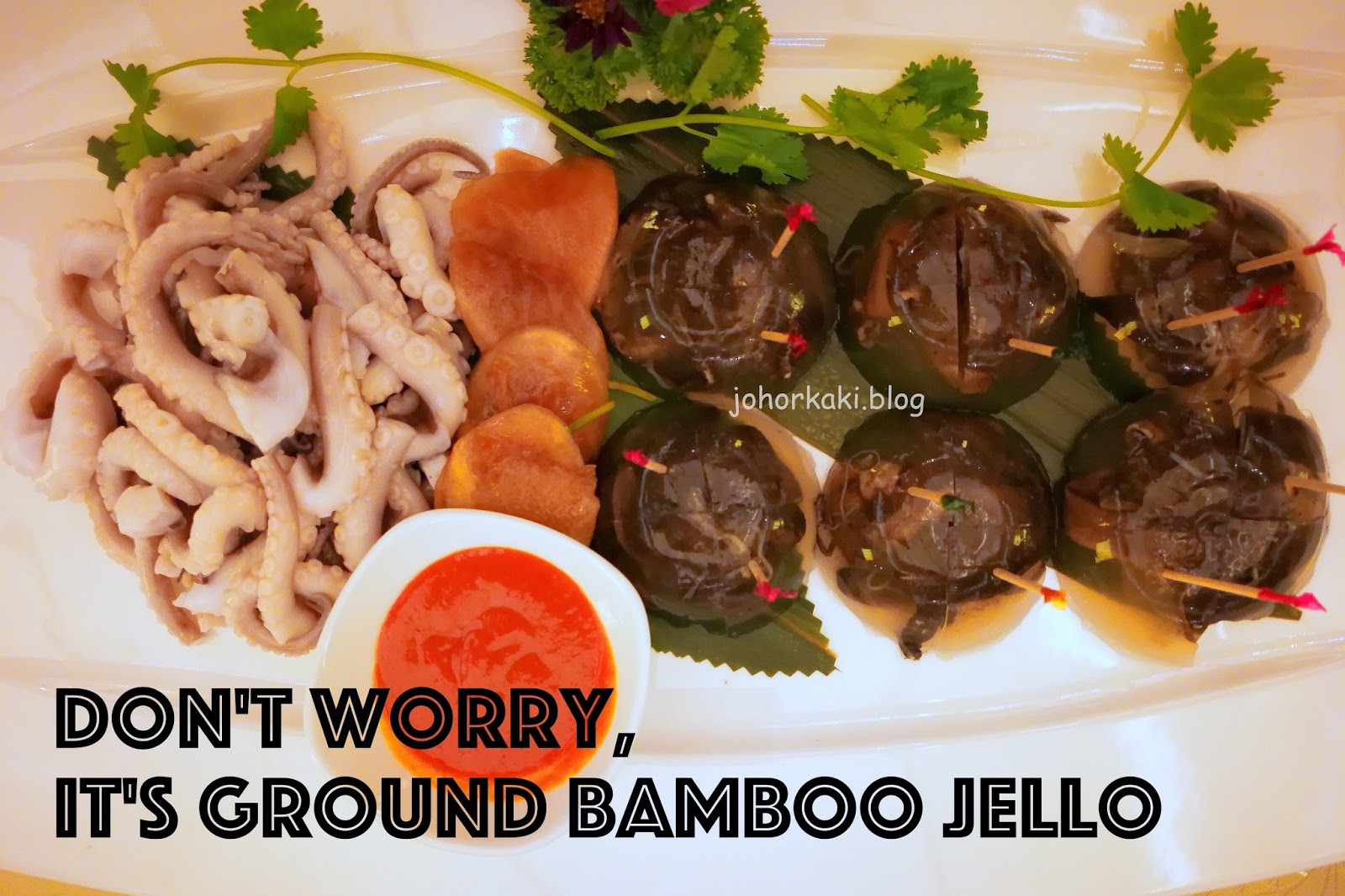 Must Try Food in Xiamen. Sand Worm or Tusun Jelly 土笋冻 |Tony Johor Kaki ...