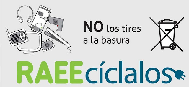 VENTE DE VERDE: Pon el foco en los RAEE