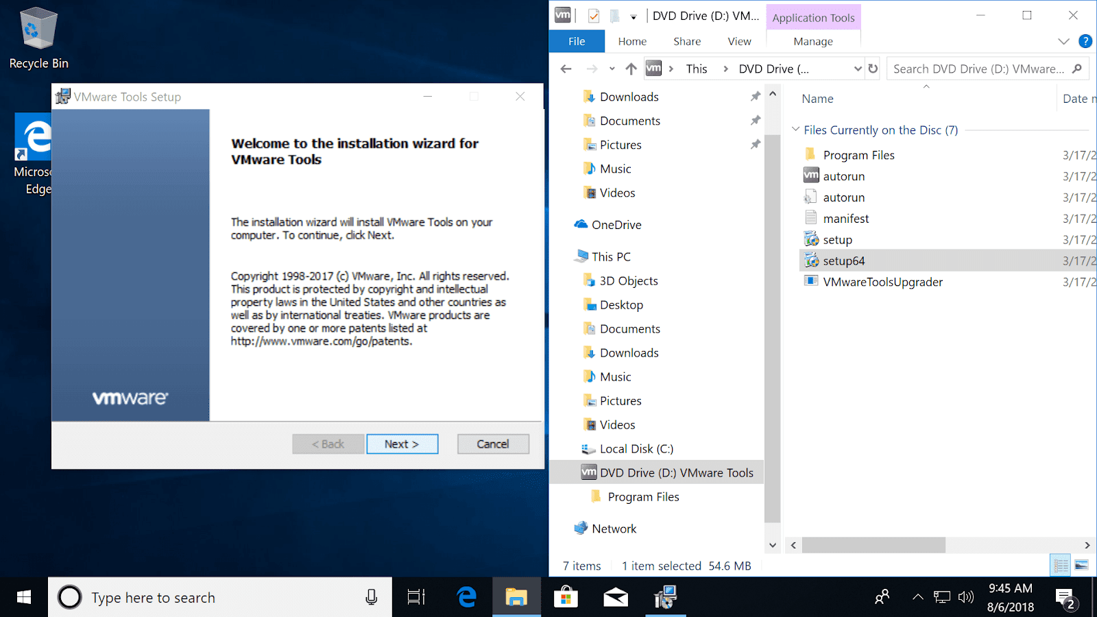 Setting up a Windows 10 virtual machine in VMware - NIKUNJ BLOG