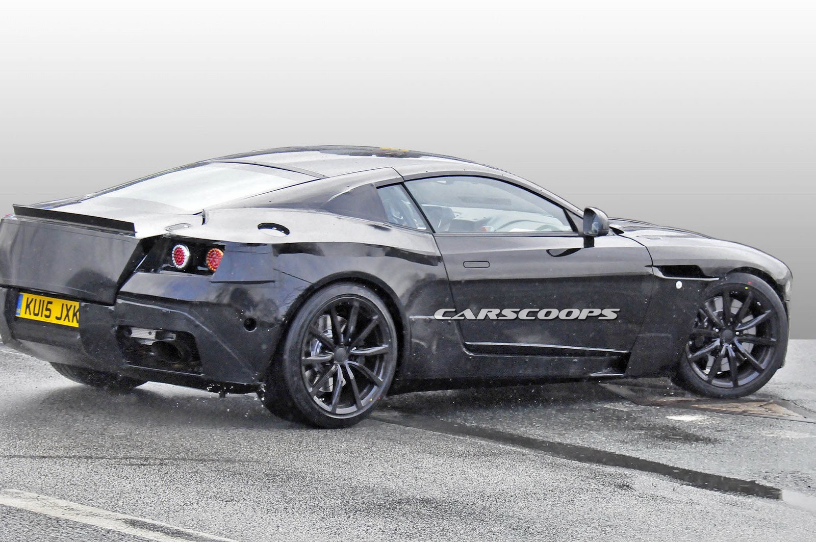 Aston Martin DB9 successor spied testing - To get turbo'd V8s and V12s ...