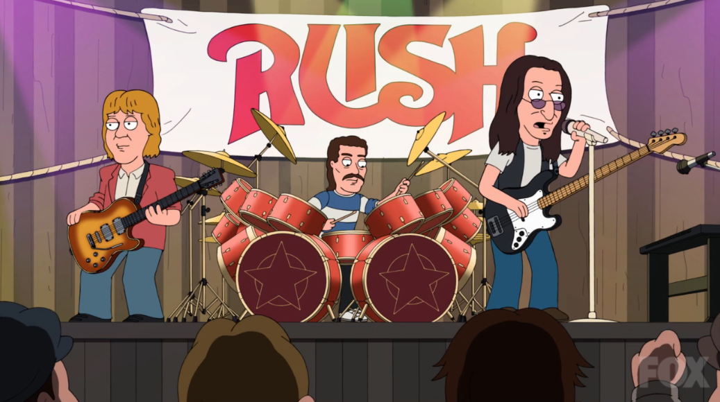 Rush News from Power Windows: Rush Reference on Family Guy