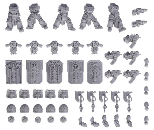 WarLlama 40k: Forgeworld Ultramarine Invictus Suzerain Squad Unboxing.