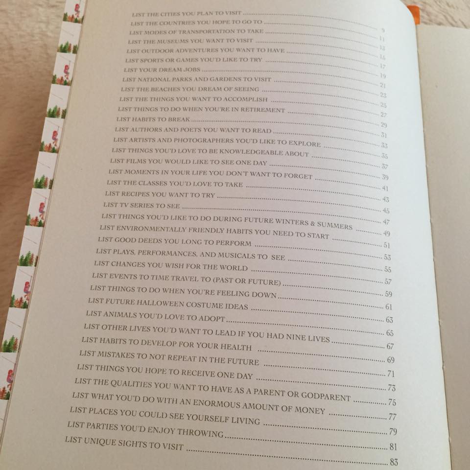 My Future Listography: All I hope to do in lists | Another Beauty Babble