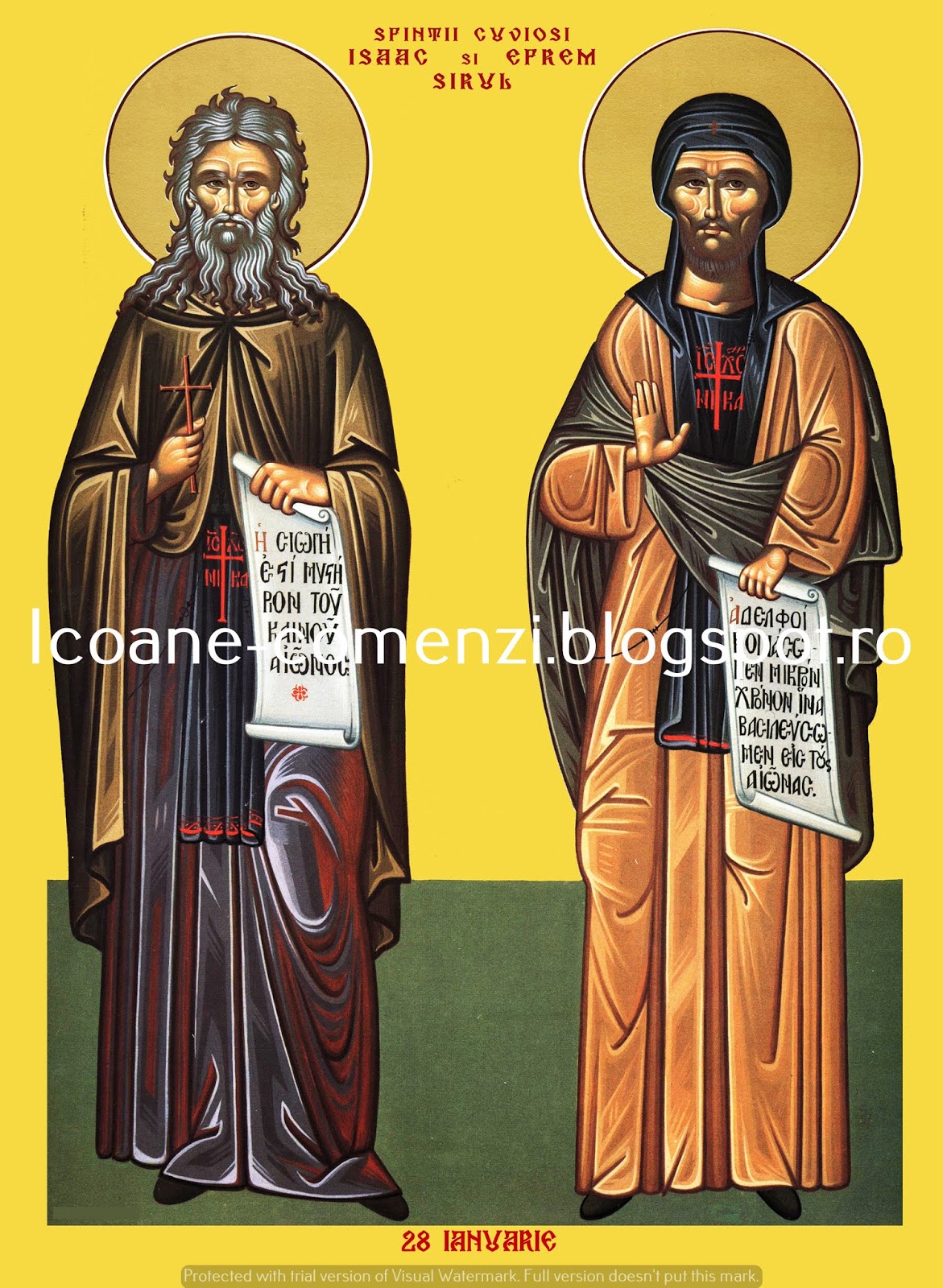 Set Icoane cu sfinti - cruce neagra 32 de icoane ~ Icoane Comenzi - cea ...