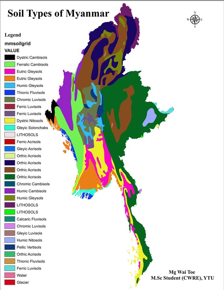 Soil Types Of Myanmar