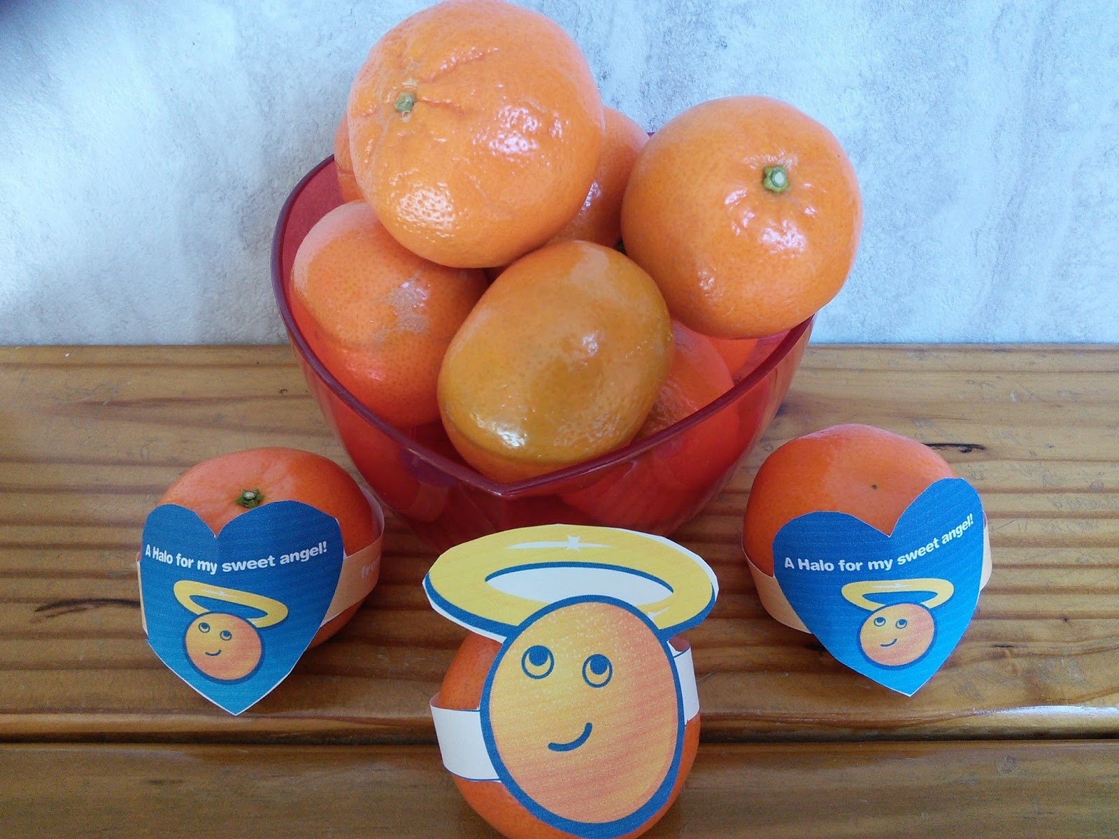 You can even put the Halos into bags and tie them up with cute ribbon ...