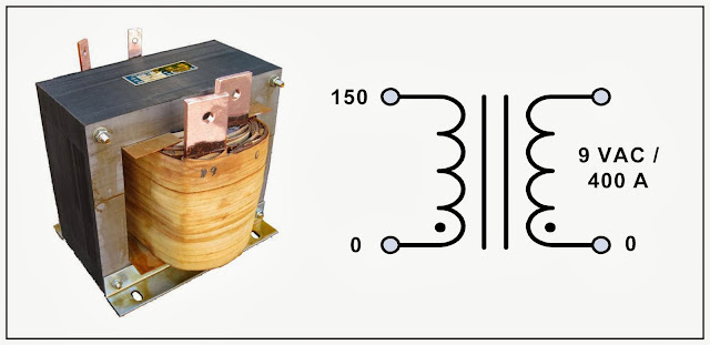 L/C Magnetics: 400 Amp Current Transformer, 3.6 KVA, 400 Amps, 9 VAC ...