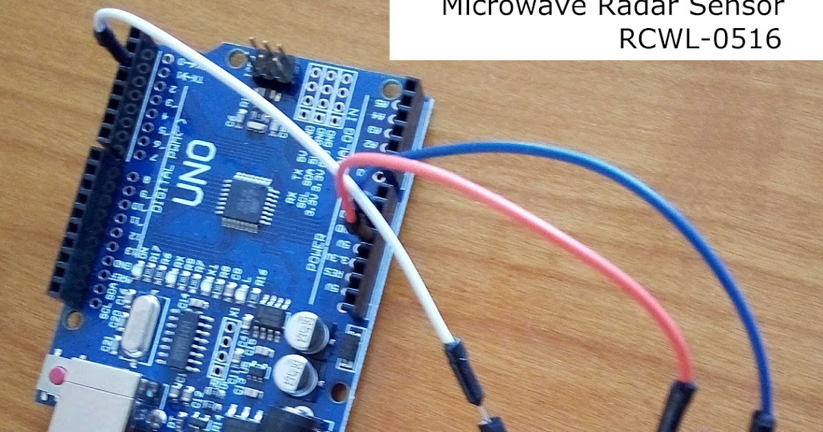 The Jeronimus.Net blog: Microwave Radar Sensor RCWL-0516 with Arduino Uno