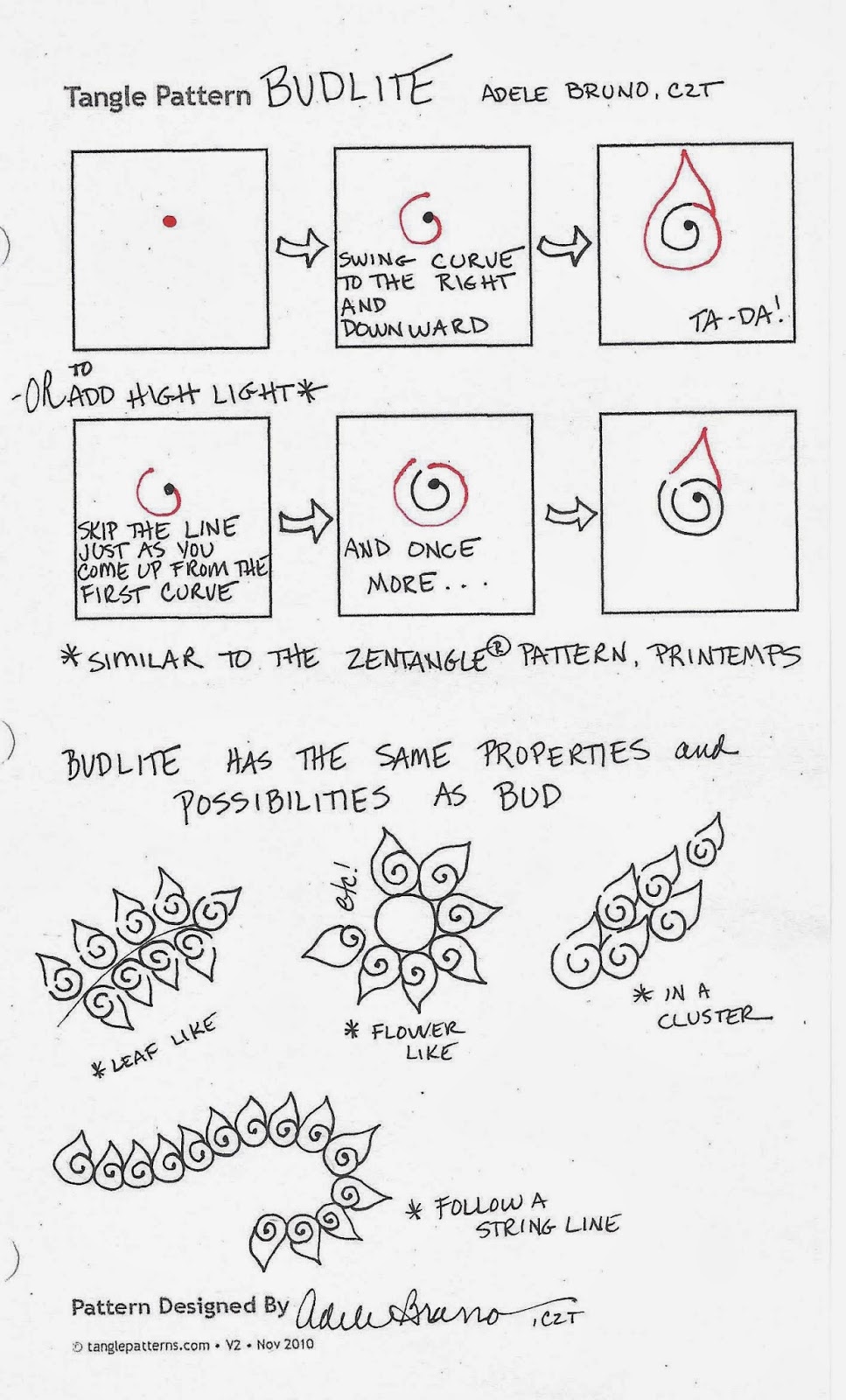 Tickled To Tangle: Budlite