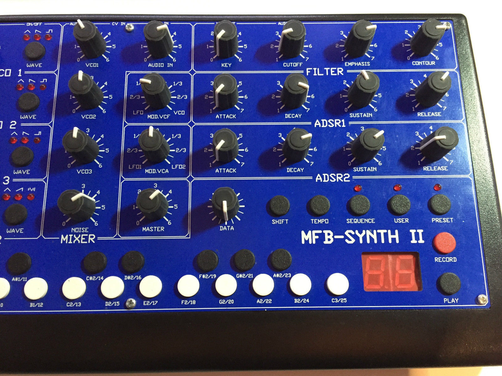 MATRIXSYNTH: MFB Synth II Analog synthesizer SN 05268