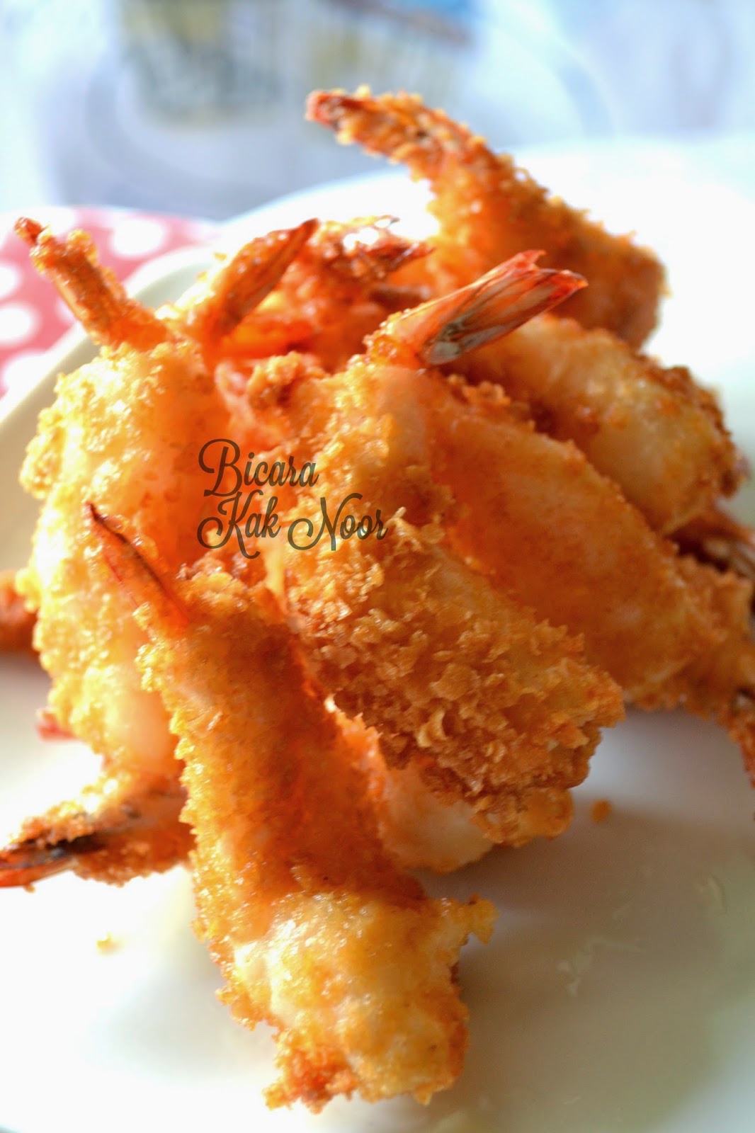 Popia Udang Ranggup Nestum - Dapur Kak Noor