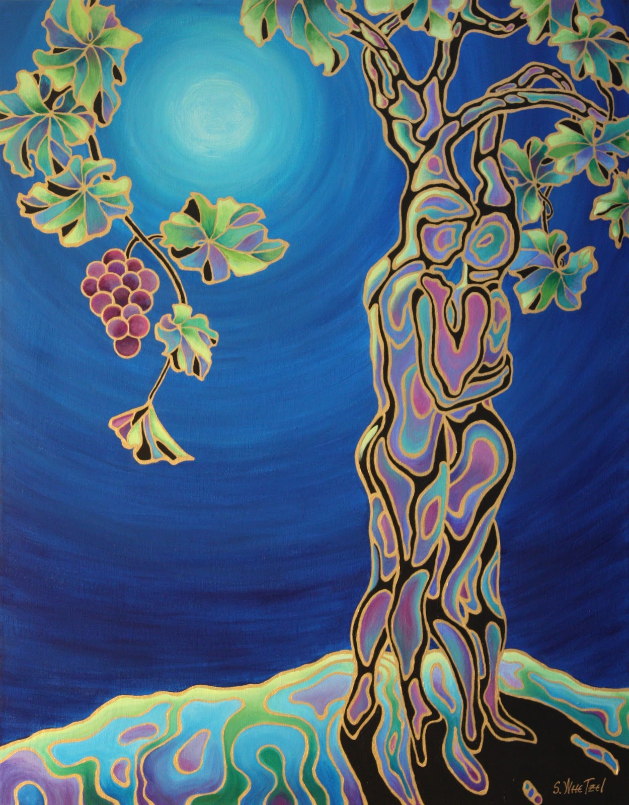 Sandi Whetzel's Contemporary Fine Art: Romance on the Vine at Vancouver ...