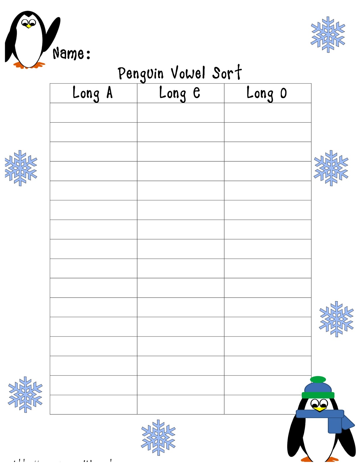 Savvy in Second: Winter Literacy Centers