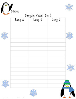 Savvy in Second: Winter Literacy Centers