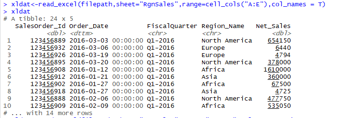 How to Read the Input data from an Excel file in R | Power BI Analytics ...