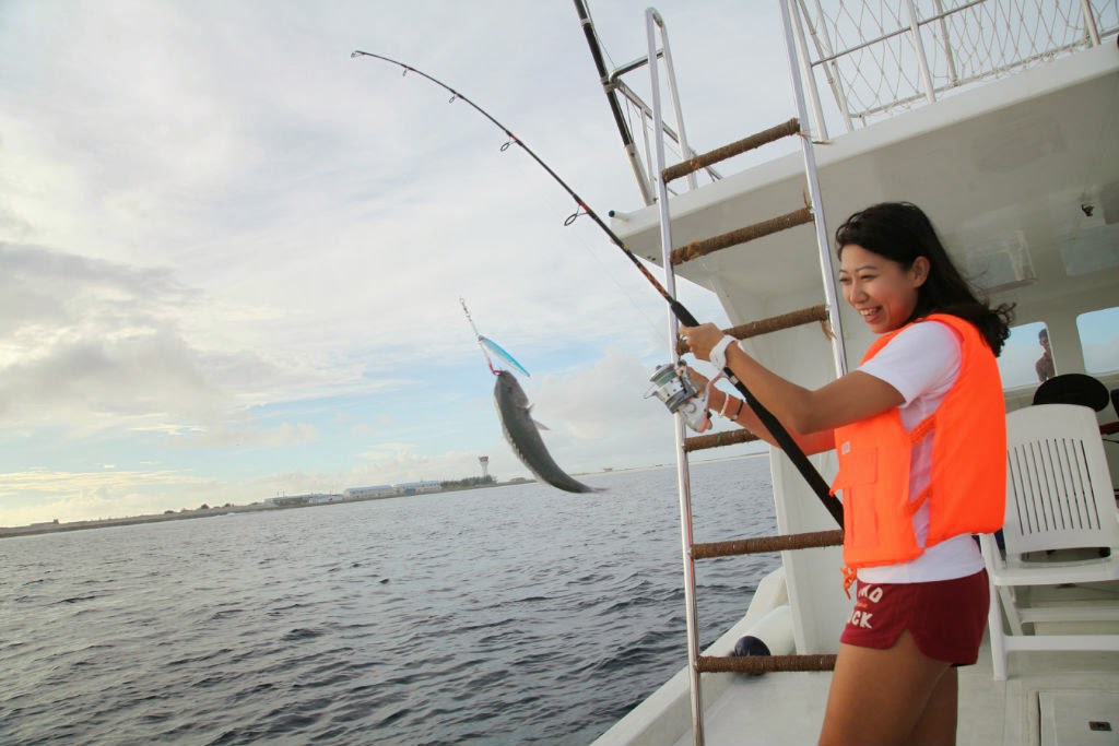 Along the edge of continent: Fishing on the island of Saipan