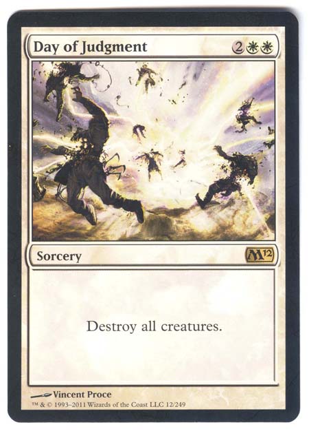 Magic the Gathering Adventures: M12 White non-creatures
