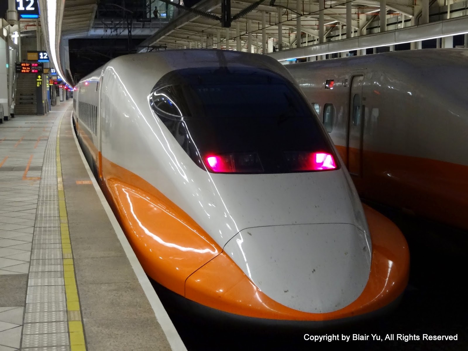 Blair's 鐵道攝影: 台灣高鐵(THSR) 700T列車 TR33