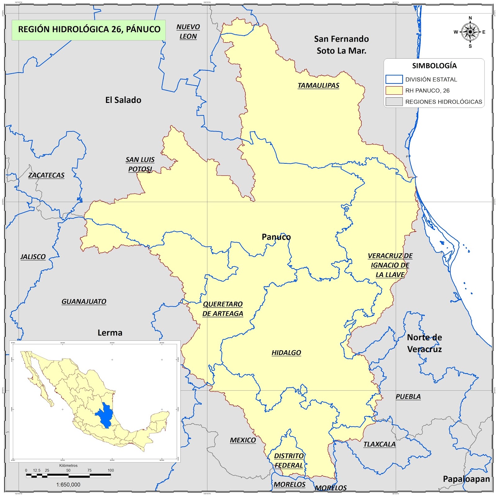 REGIÓN HIDROLÓGICA DEL PANUCO
