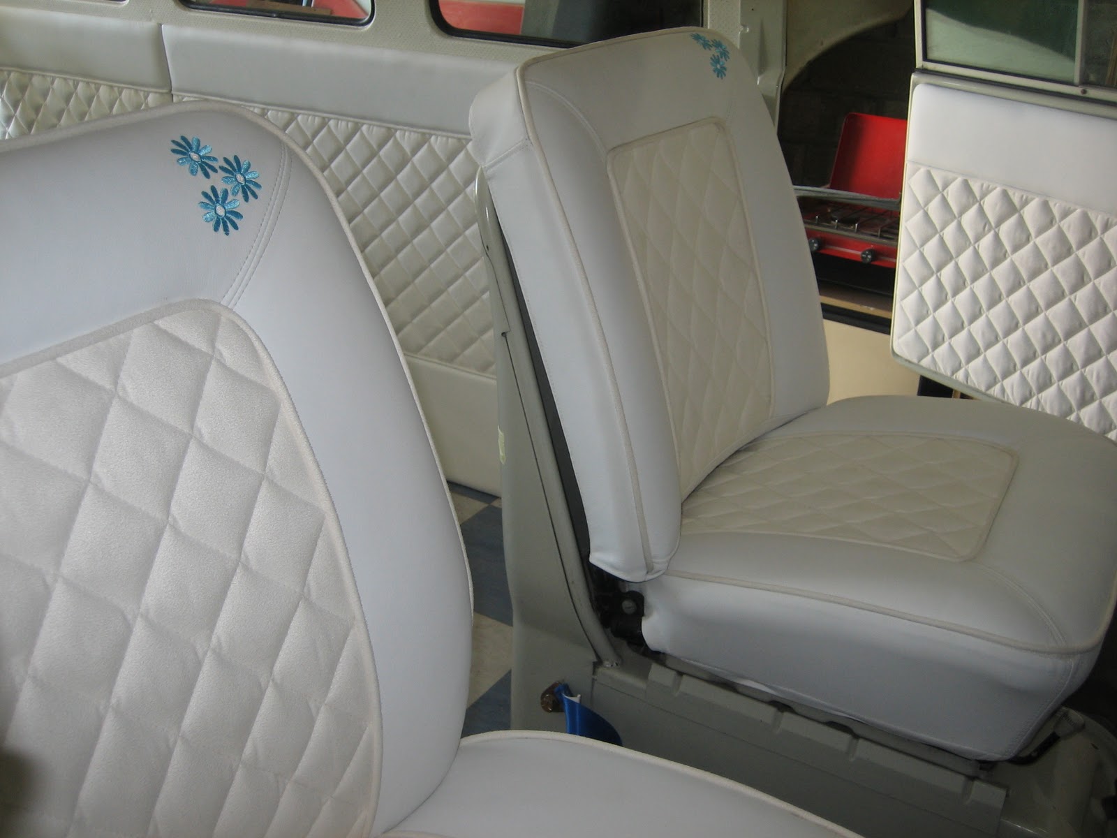 Colin Rouse Auto Trim : 1967 VW Split Screen Bus Trimmed For A Wedding ...