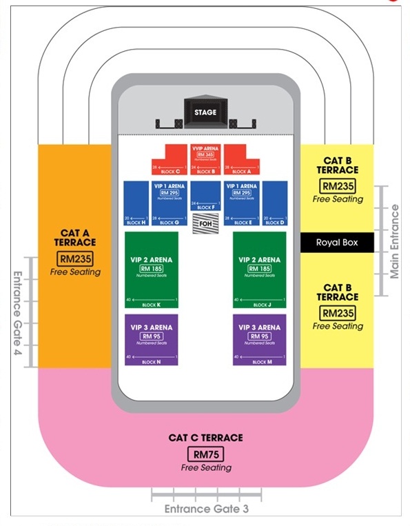 Jason Mraz Live In Malaysia @ Stadium Merdeka | June 19 2012