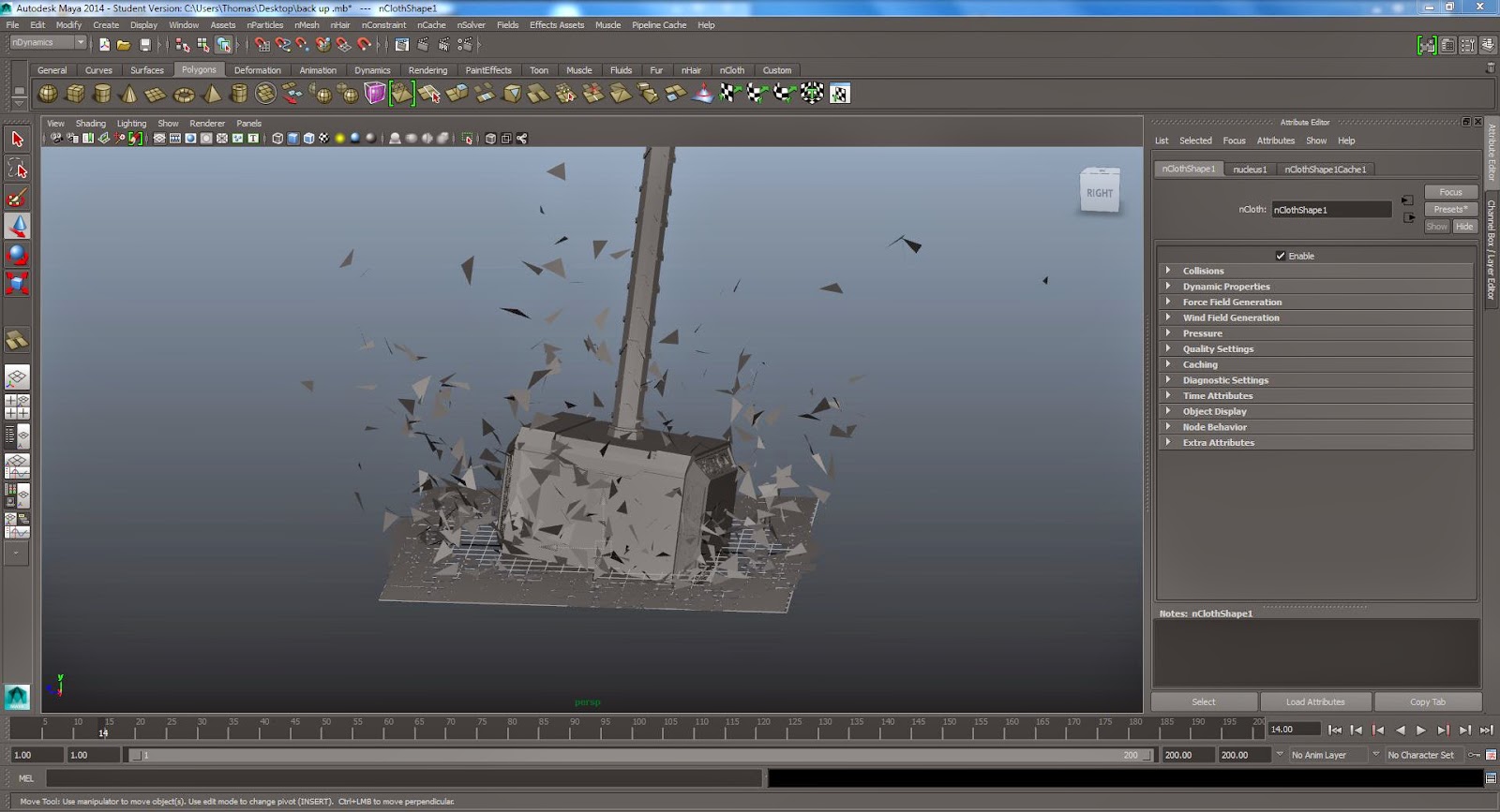 Thomas Robba Digital Compositing 192: Problems