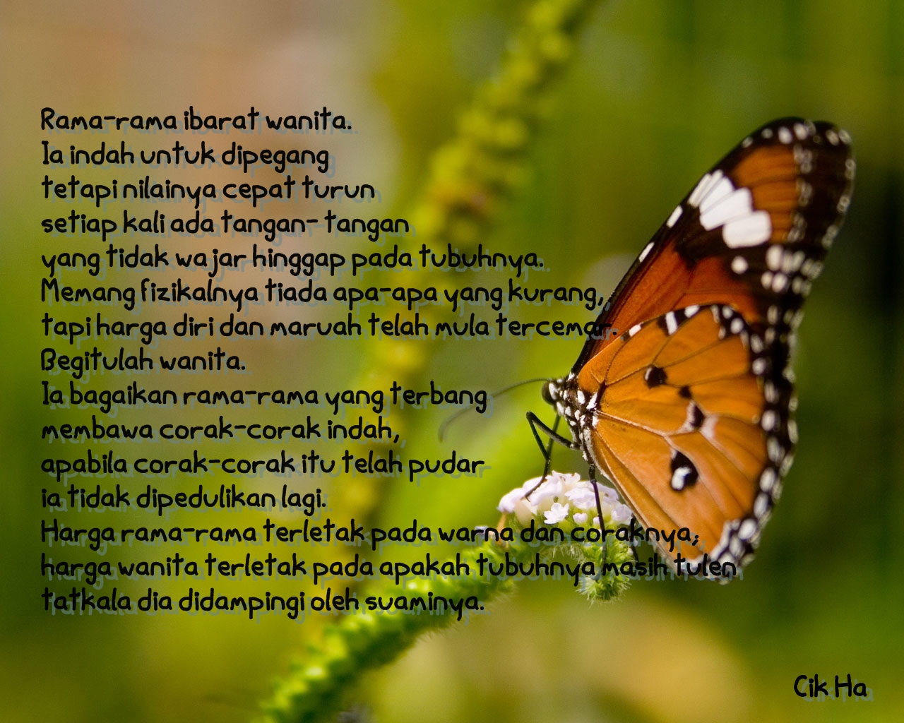 Dia dan Rama-rama: Dia & Rama-rama