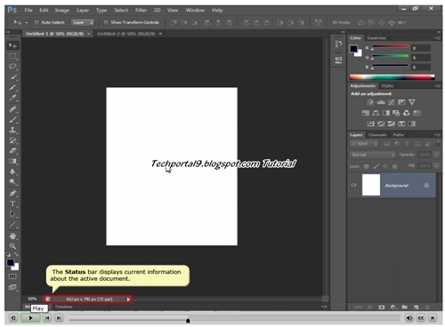 Getting Started with Adobe Photoshop CS6 - Photoshop Tutorial -1 ...