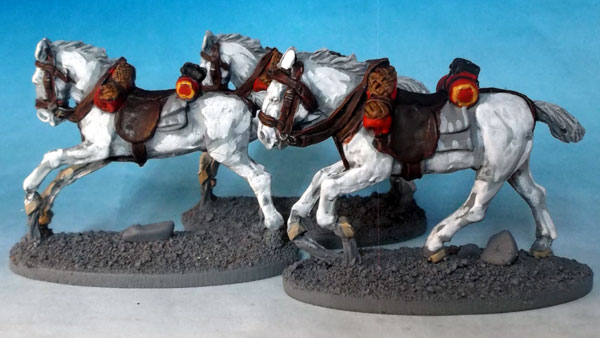 Tom's Toy Soldiers: Perry Scots Grey Horses (WiP)