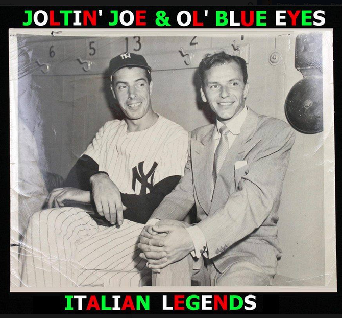 SUNDAY SAUCE: Great Italians - Sinatra & DiMaggio