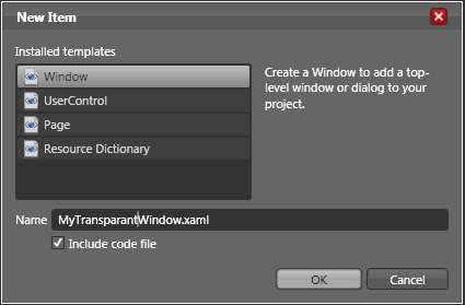 Amazing .NET: Transparent Window [WPF]
