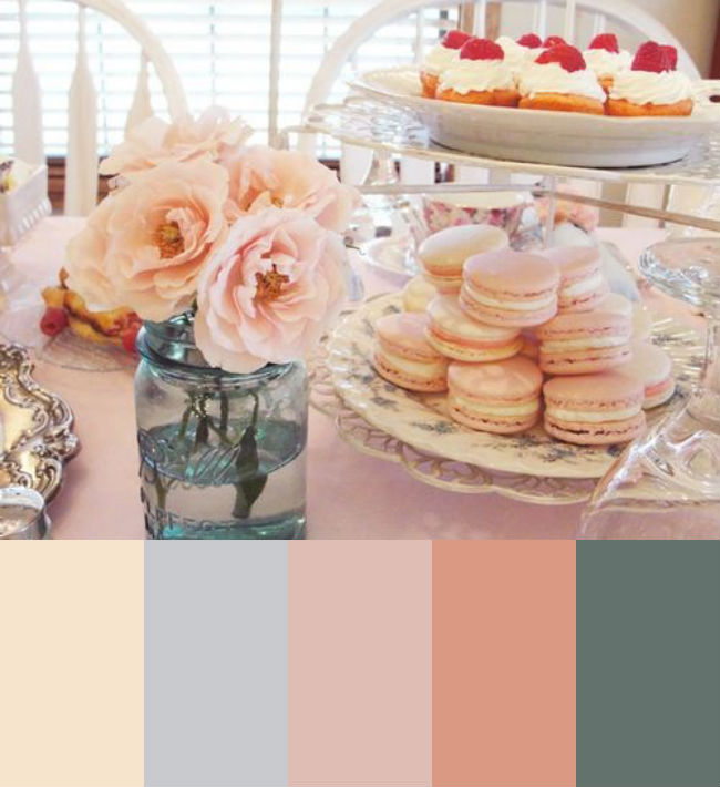 Living Bittersweetly: Color Palette: Tea Party