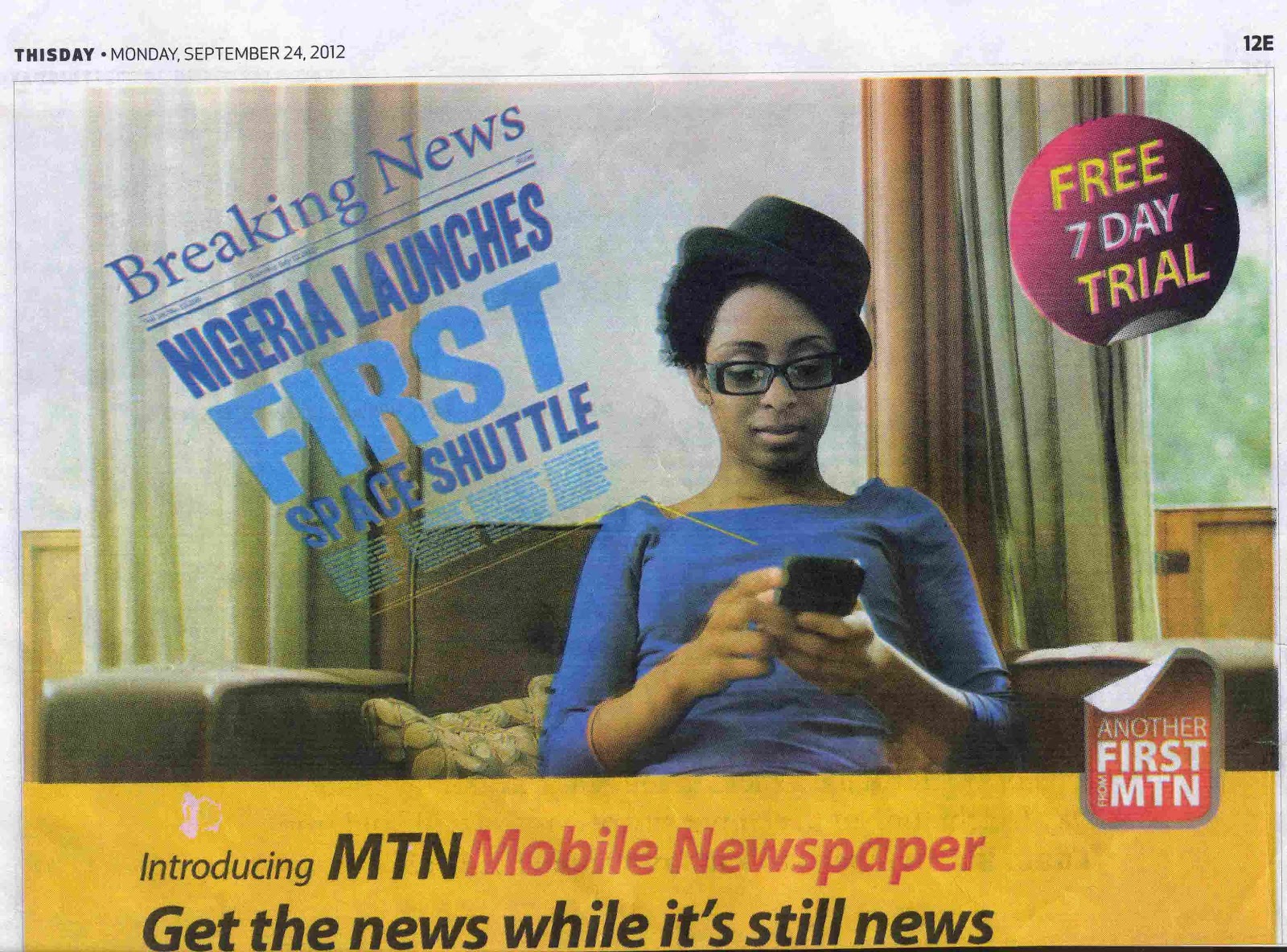 LIB on MTN Mobile Newspaper | Welcome to Linda Ikeji's Blog