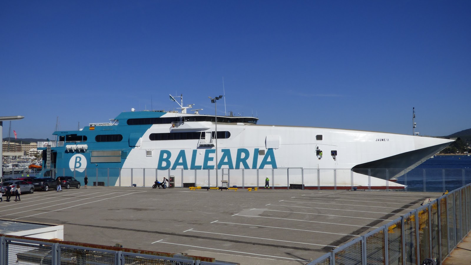FERRYBALEAR: Hora y tres cuartos, para el HSC "Jaume II" de Baleària ...