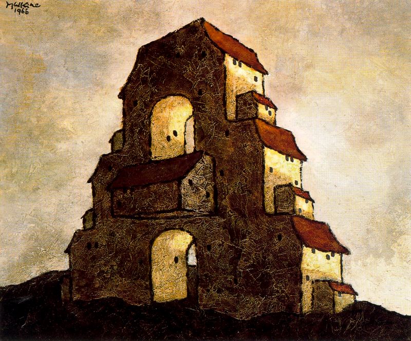 Painting of Georges Malkine artist, Georges Malkine paintings