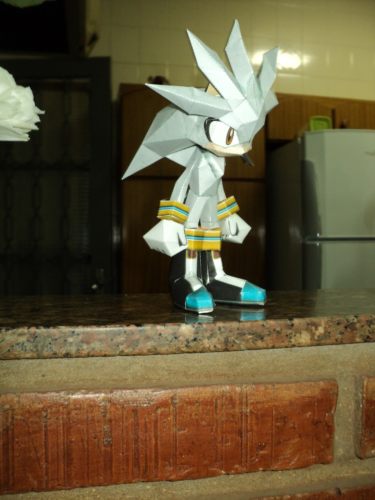 Meu Mundo de Papel - Modelos Papercraft: Novo Paper - Silver Sonic ...