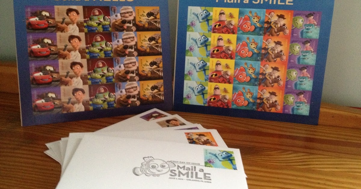Dan the Pixar Fan: Pixar Collection: Stamps!