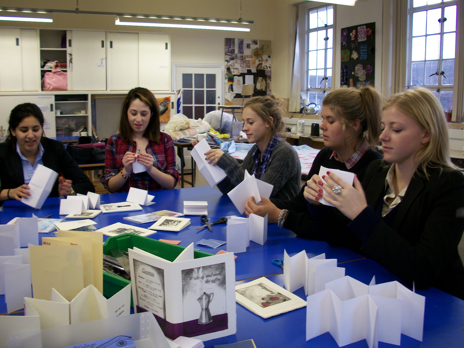 Charlotte Vallance: Workshop at The Royal Masonic School for Girls
