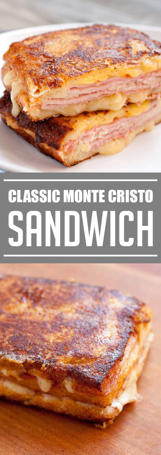 Classic Monte Cristo Sandwich #dinnerrecipes #sandwich - Elisabeth Good ...