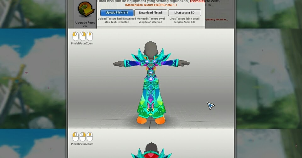 Gear Design Special Arcanist Rainbow Diamons | GEAR DESIGN / SKIN LOST SAGA