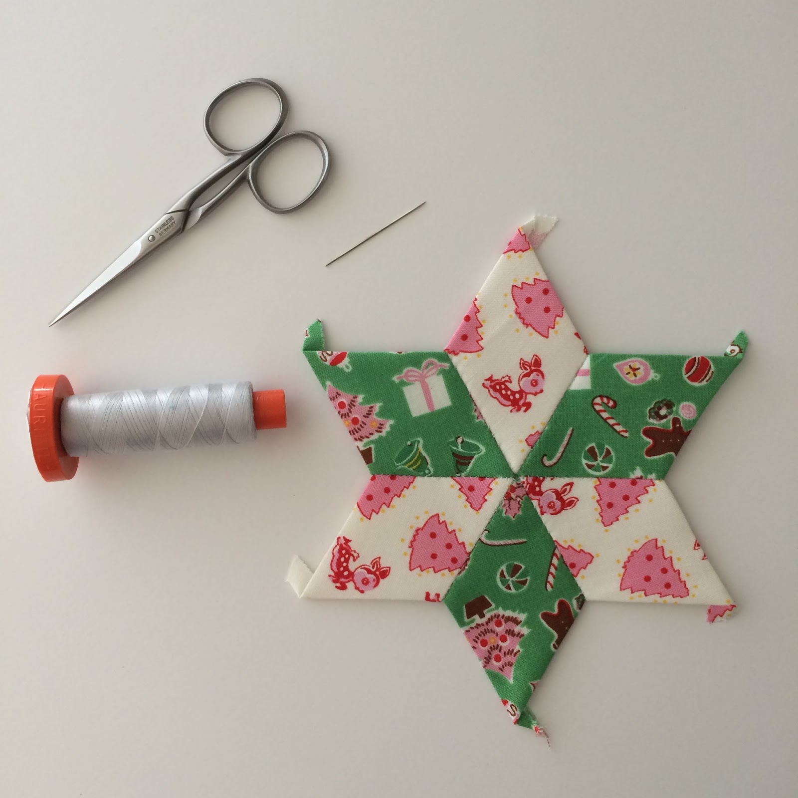 Making EPP Stars with Fabric Scraps {Sizzix Post} - Bryan House Quilts