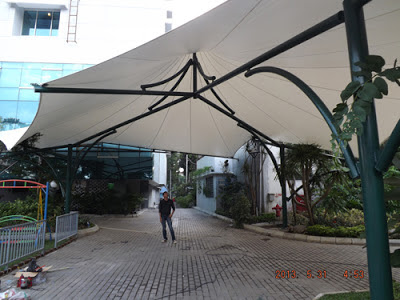 Atap Tenda Membrane and kanopy tenda : Atap Tenda Kanopy Selasar PATRA ...