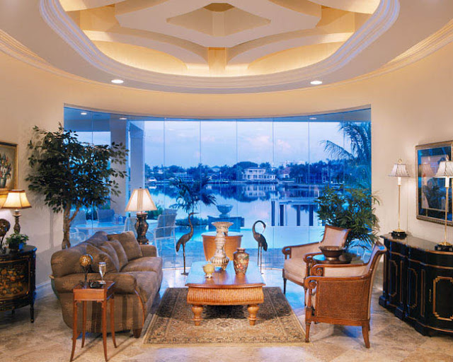 luxury POP ceiling designs for living room