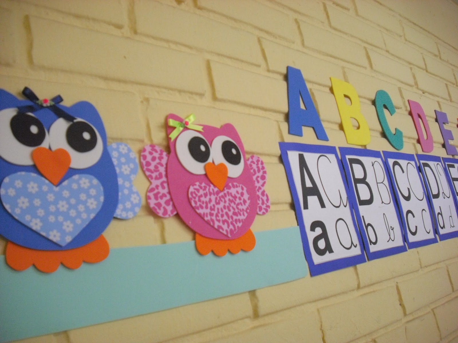 Educando com simplicidade: A sala de aula - decoração simples