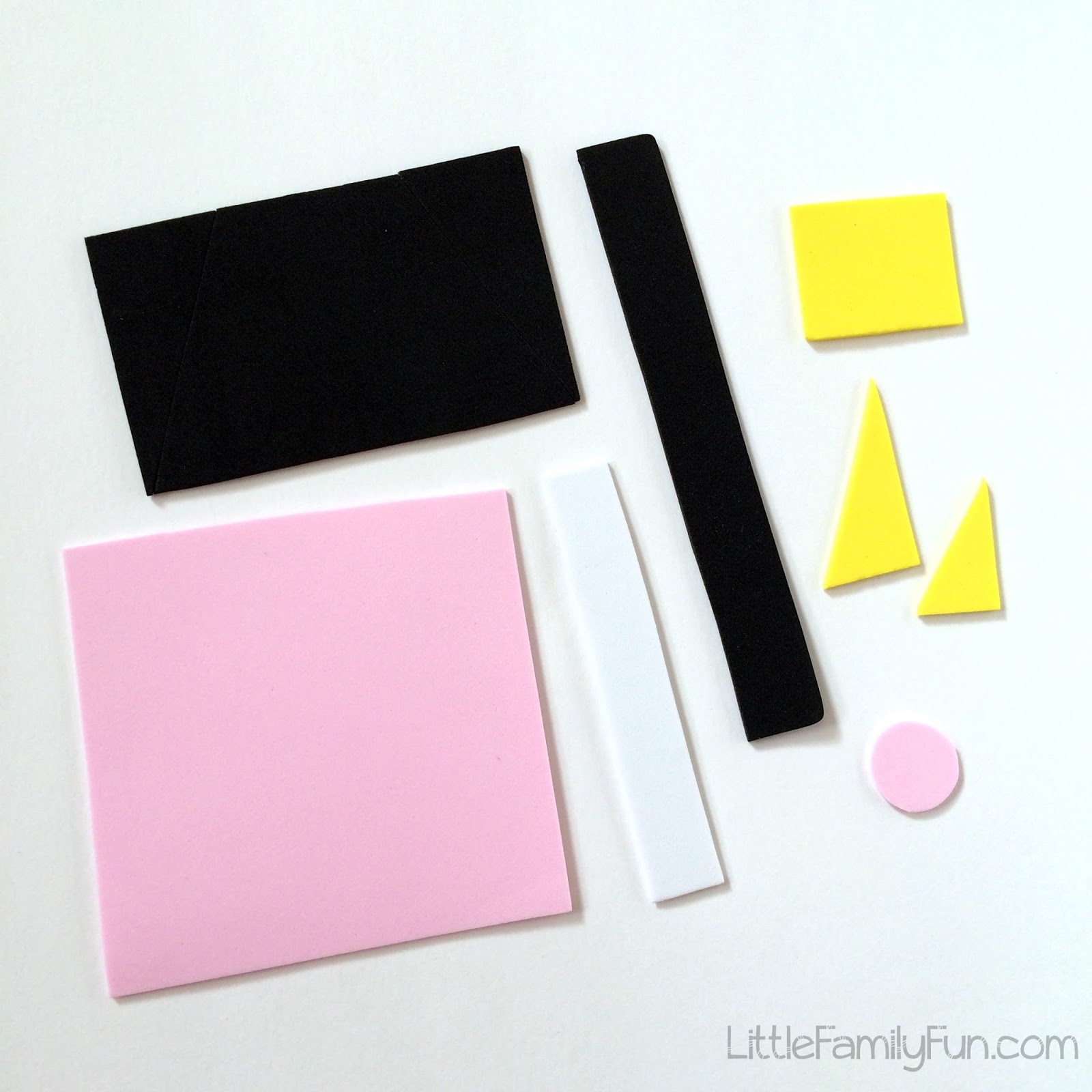 Little Family Fun: Square Pilgrim Craft